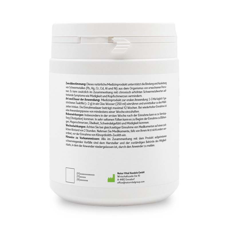 Zeolith MED Detox Pulver 400 g - Shop Apotheke