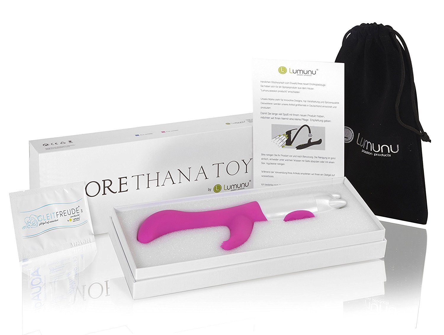 Lumunu G Spot Dual Vibrator (Rose) 1 St - Shop Apotheke