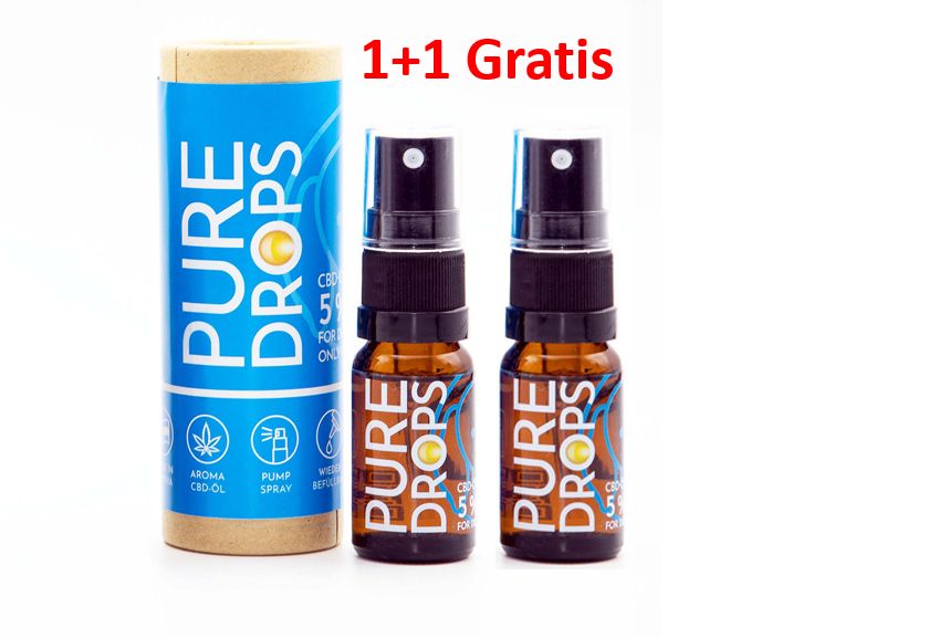 PURE DROPS CBD ÖL 5% 1+1 Gratis für Hunde und Tiere aus Österreich 100 ...