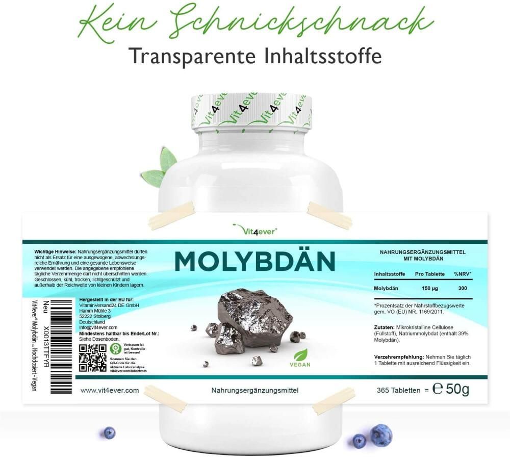vit4ever Molybdän 50 g - Shop Apotheke