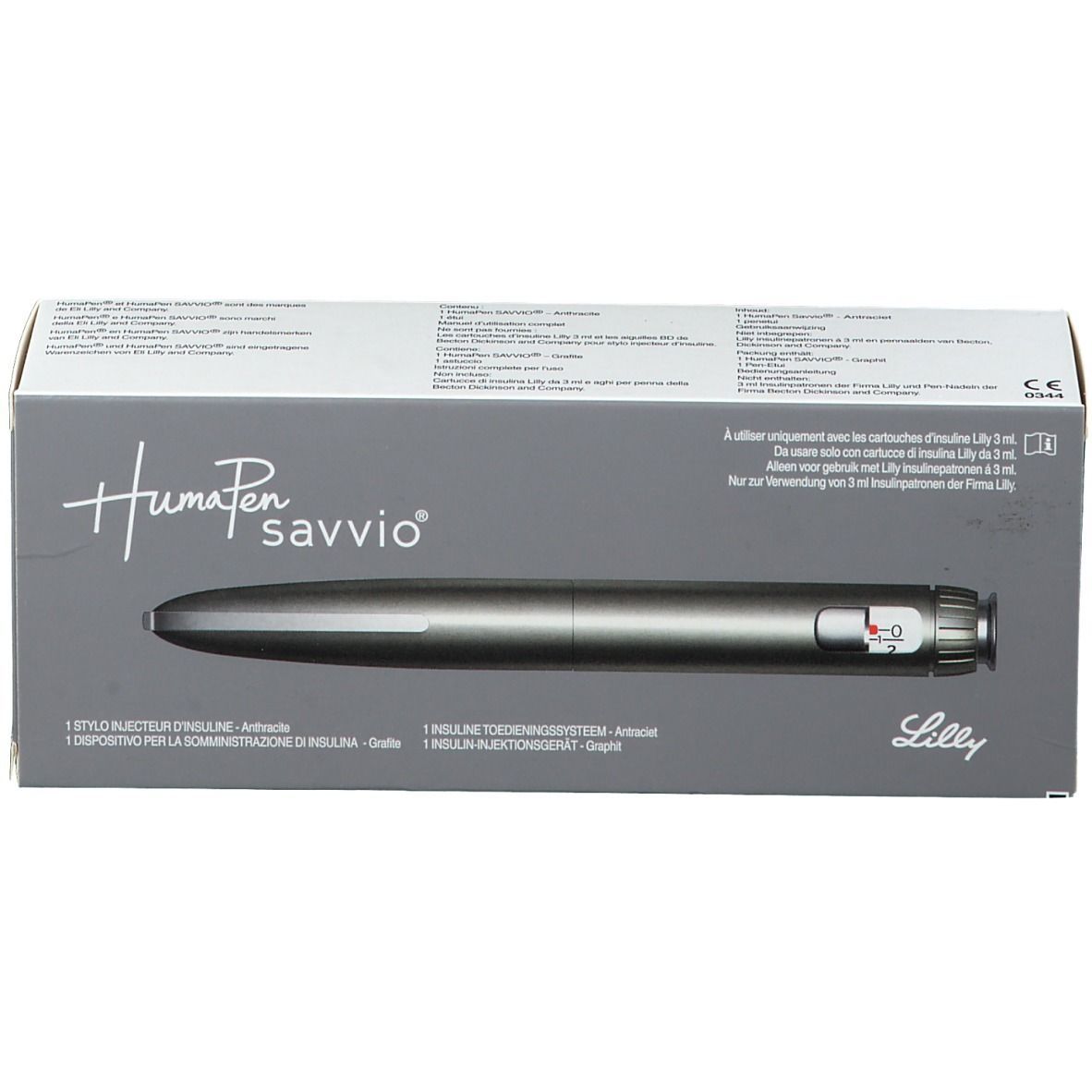 HUMAPEN® SAVVIO Graphit 1 St - Shop Apotheke