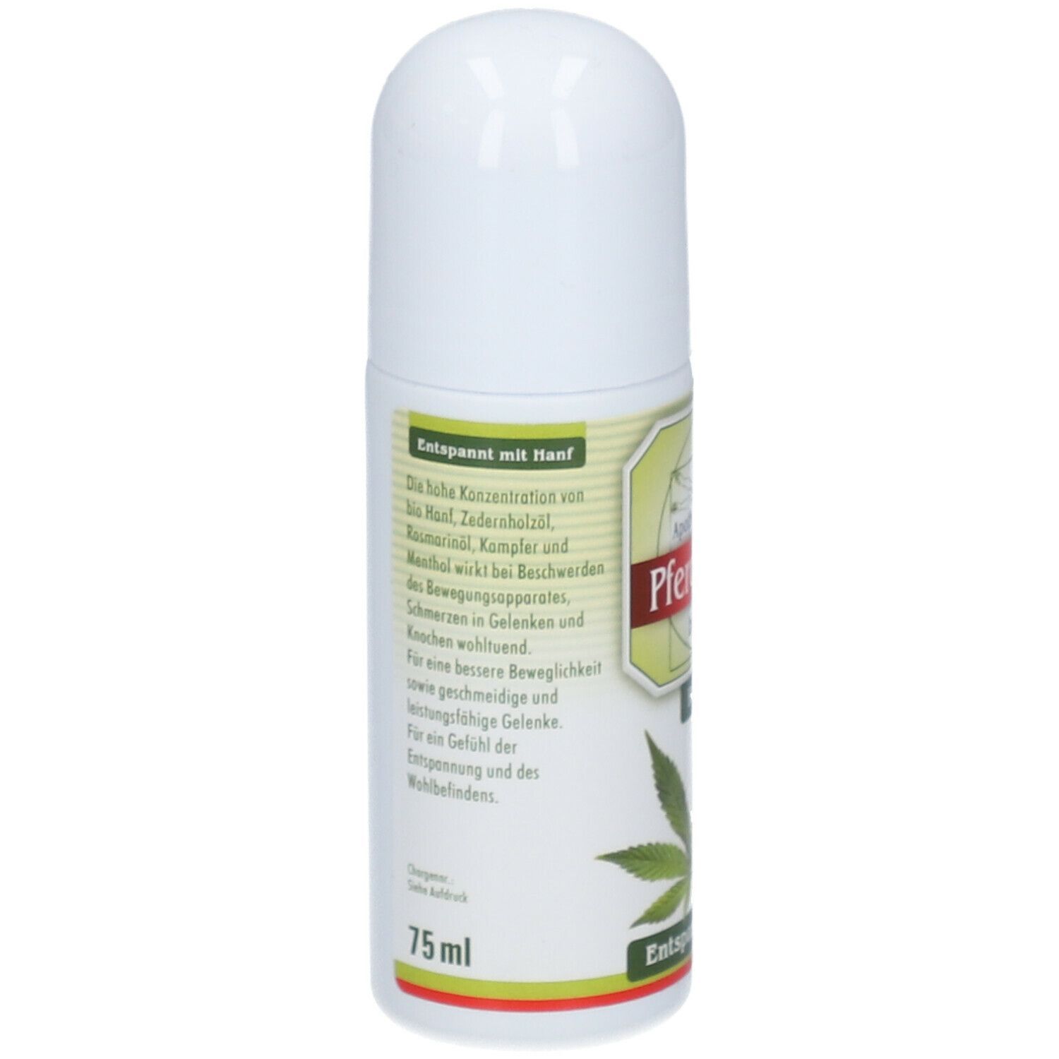 Apothekers Original Pferde Salbe bio Hanf Roll-on 75 ml - Shop Apotheke