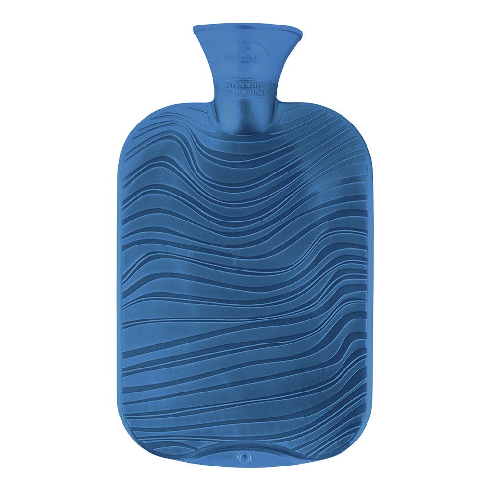 Fashy Wärmflasche Doppellamelle mit Wellendekor 1 St - Shop Apotheke