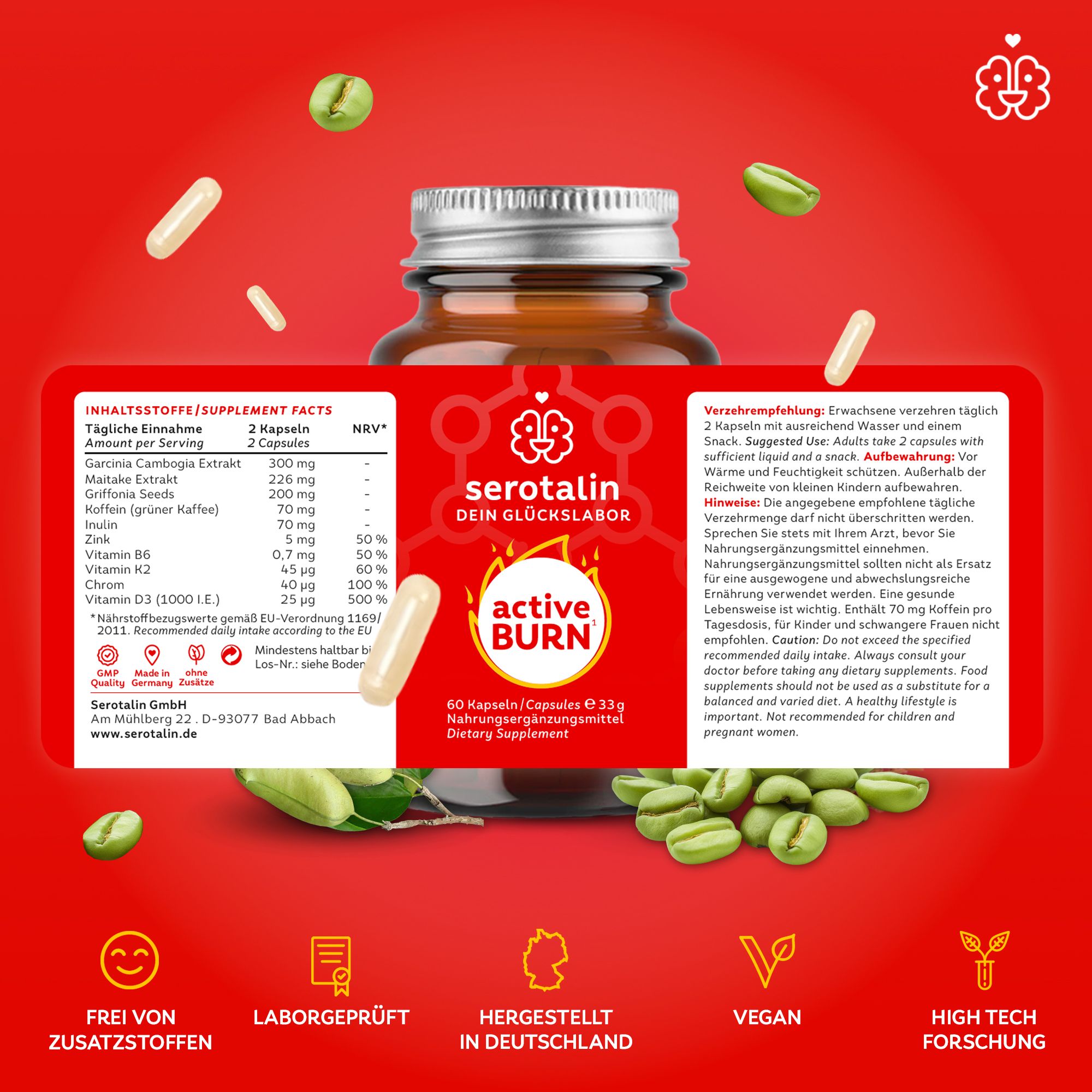 serotalin® ACTIVE BURN 60 St - Shop Apotheke