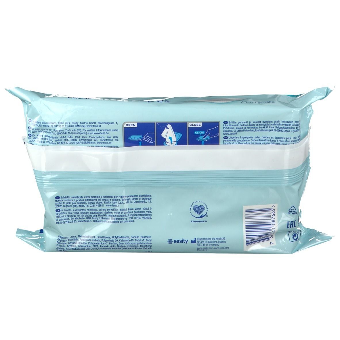 TENA 3-in-1 Wet Wipe 48 St - Shop Apotheke