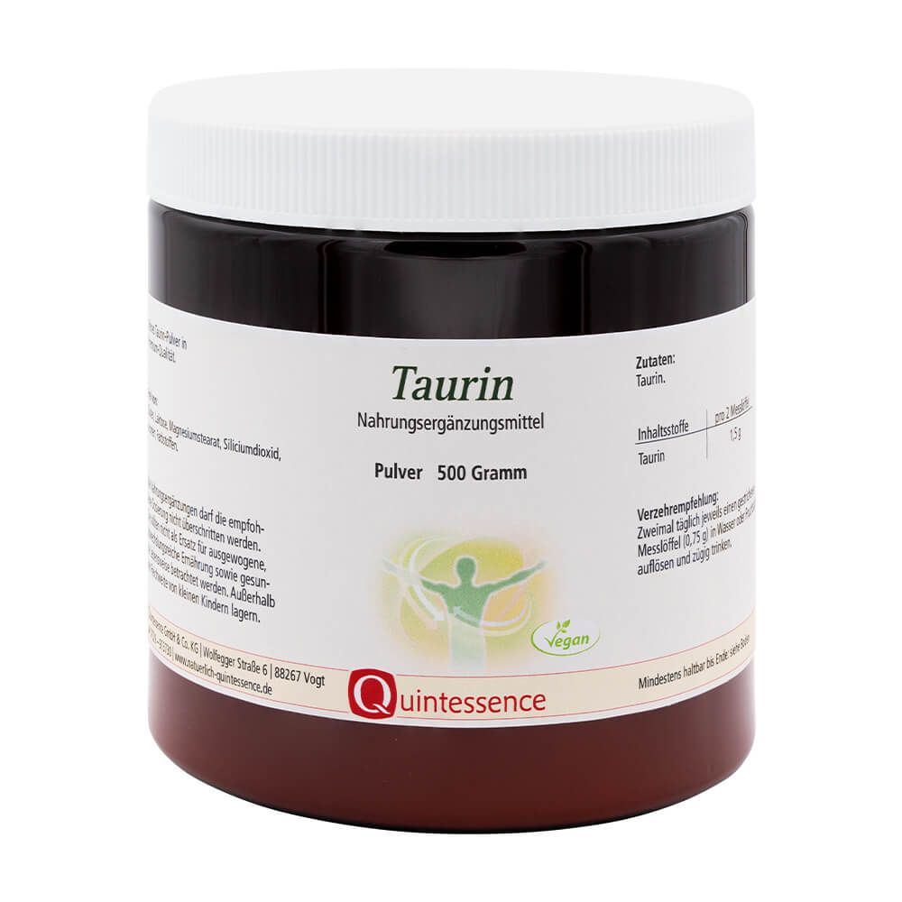 Taurin Pulver von Quintessence 500 g - Shop Apotheke