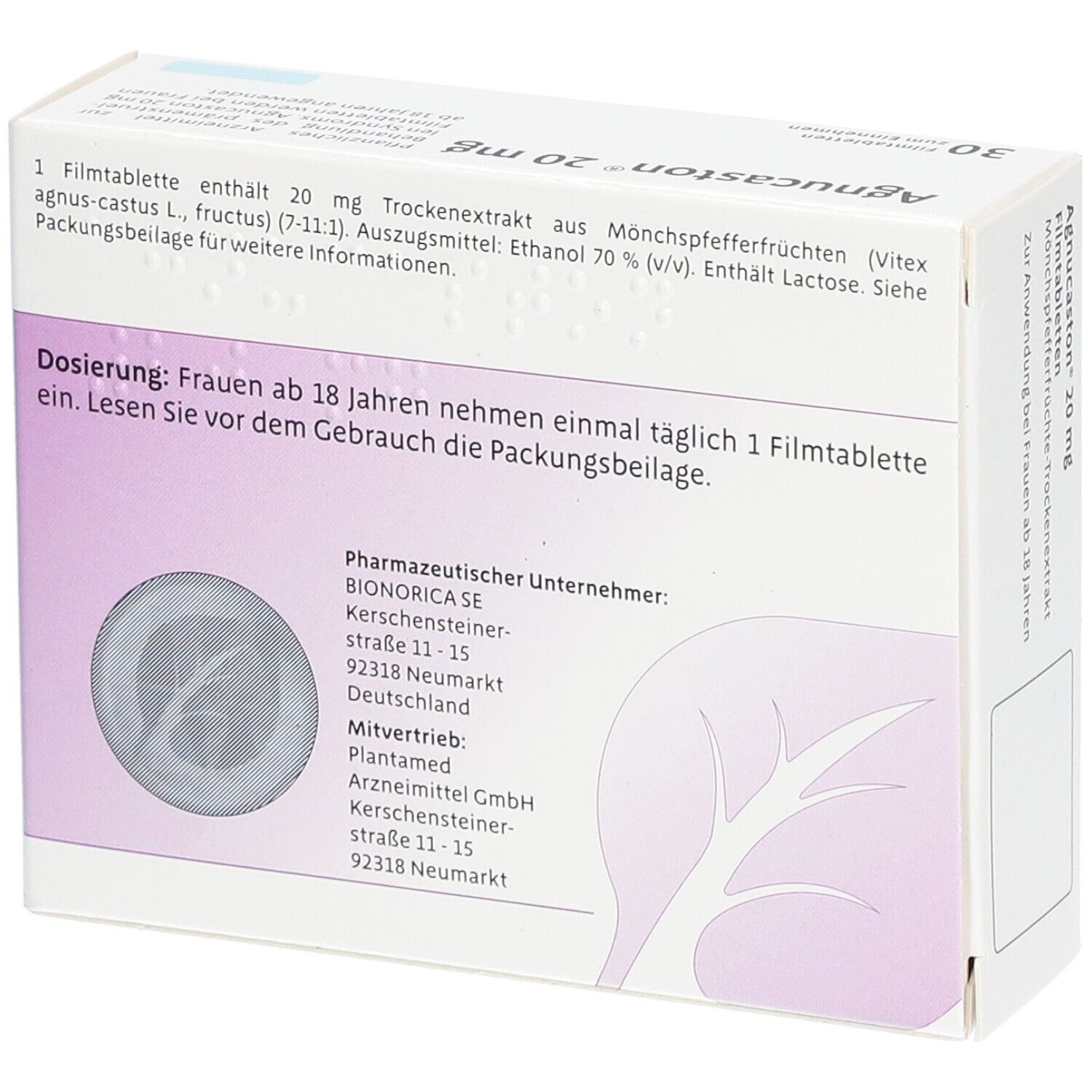 Bionorica® Agnucaston® 20 mg 30 St - Shop Apotheke