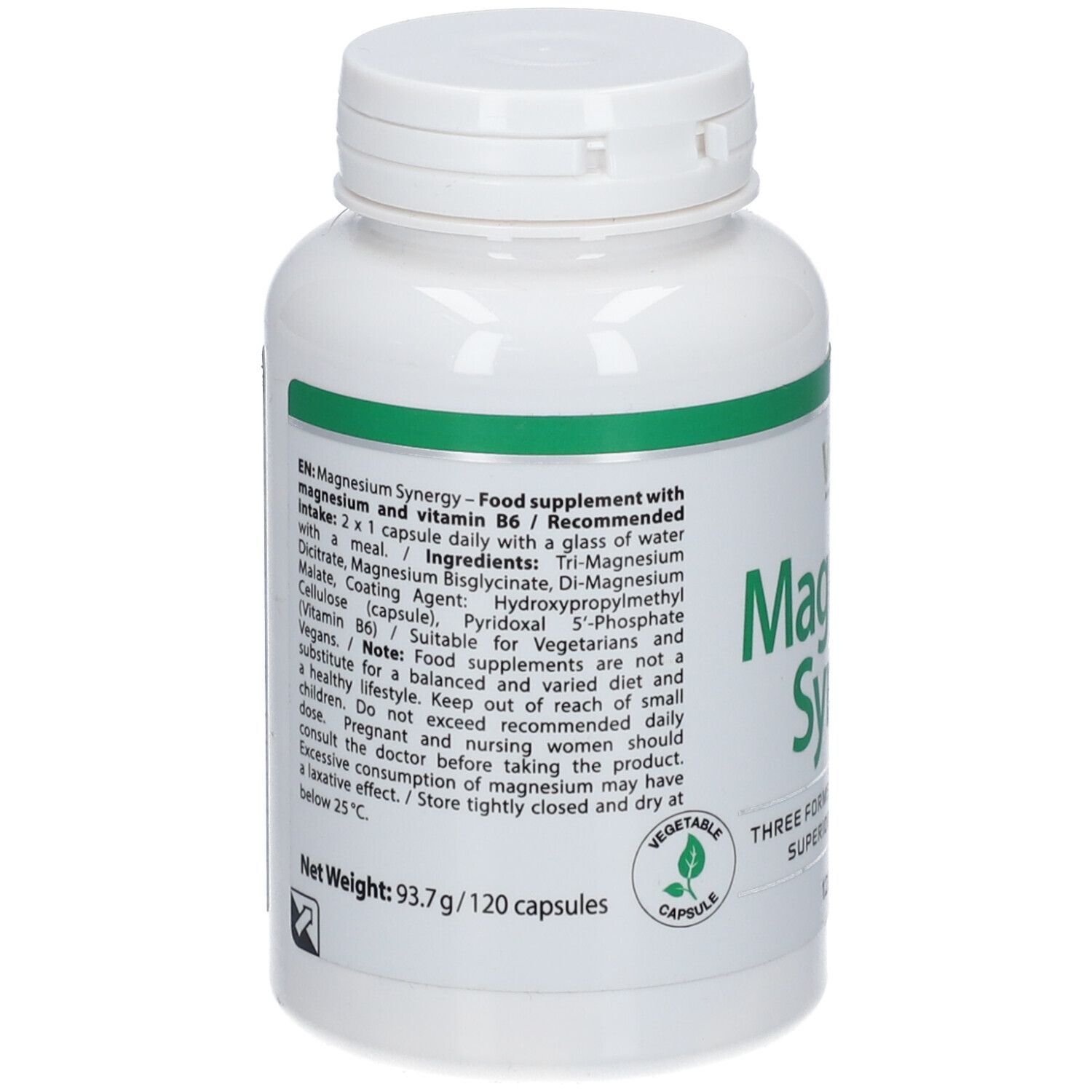 MAGNESIUM SYNERGY Komplex Glycinat Malat & Citrat 120 St - Shop Apotheke