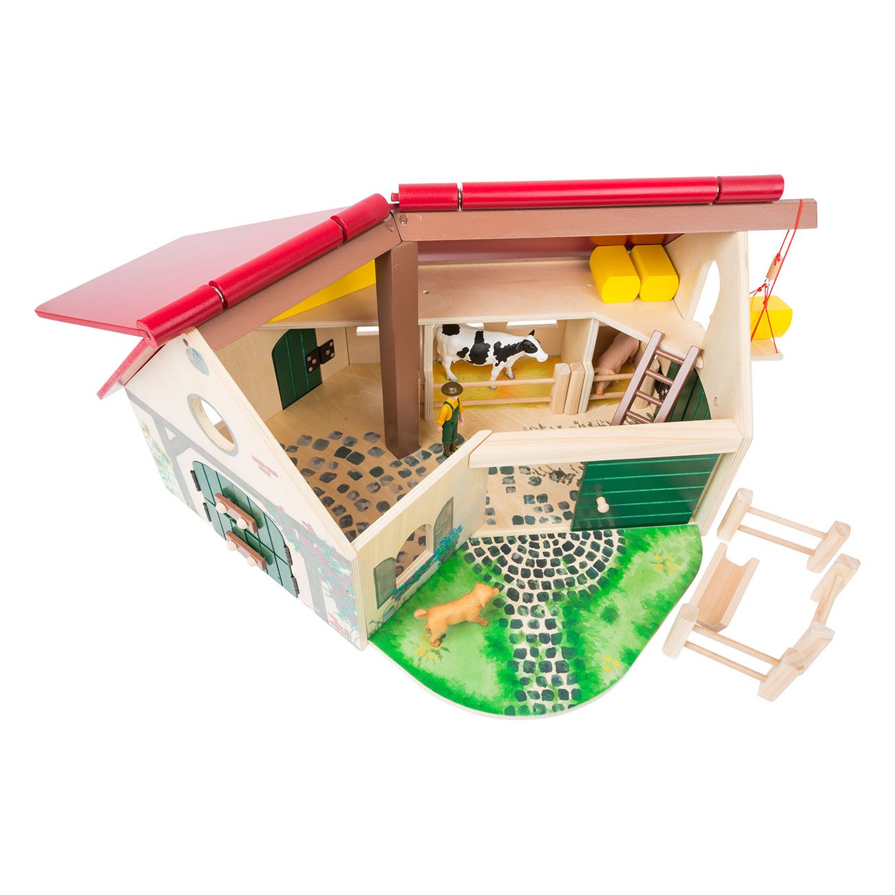 Smallfoot Woodfriends Bauernhof 11005 Kinderbauernhof 1 St - Shop Apotheke