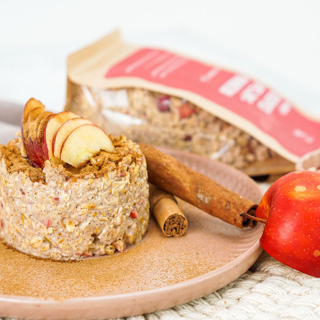 Wacker Gekeimtes Apfel-Zimt-Porridge Bio 350 g - Shop Apotheke