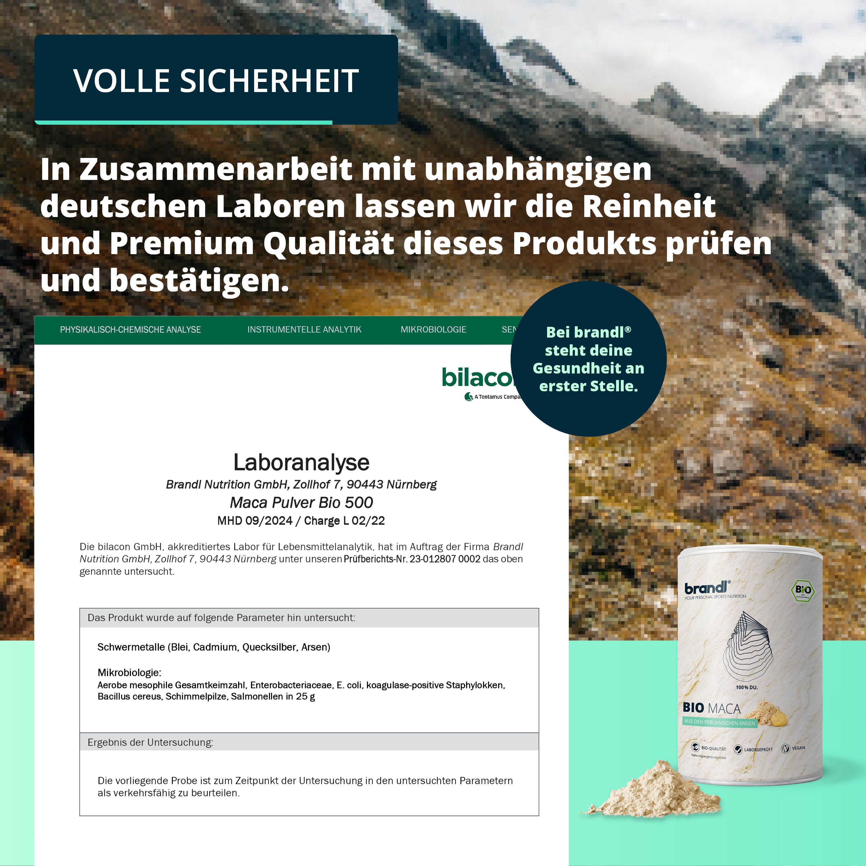 brandl® Maca Pulver Bio (maca powder) von der Maca Wurzel 1000 g - SHOP ...