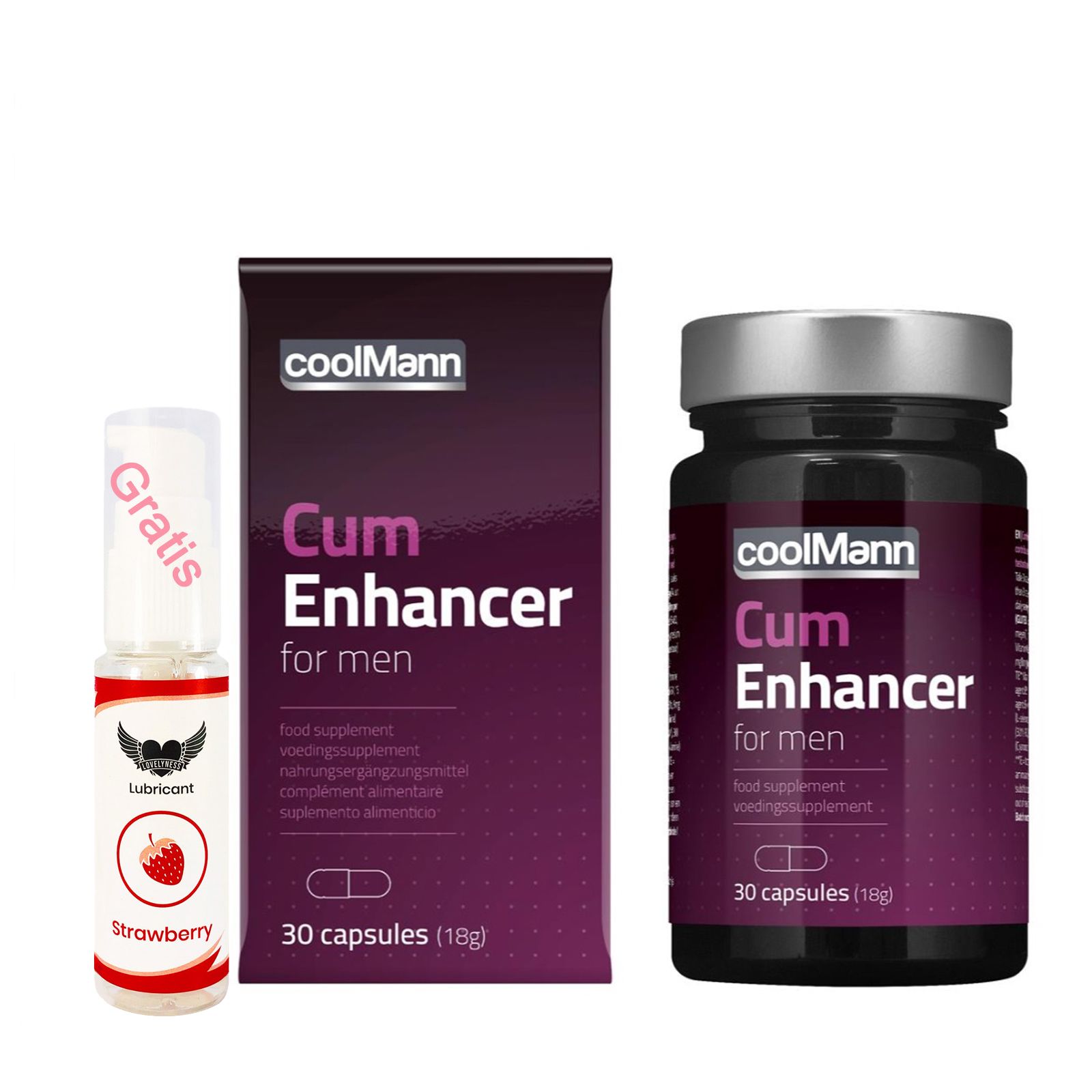 Cum Enhancer – Libido Testosteron Sperma Booster 30 stk 18 g - shop ...