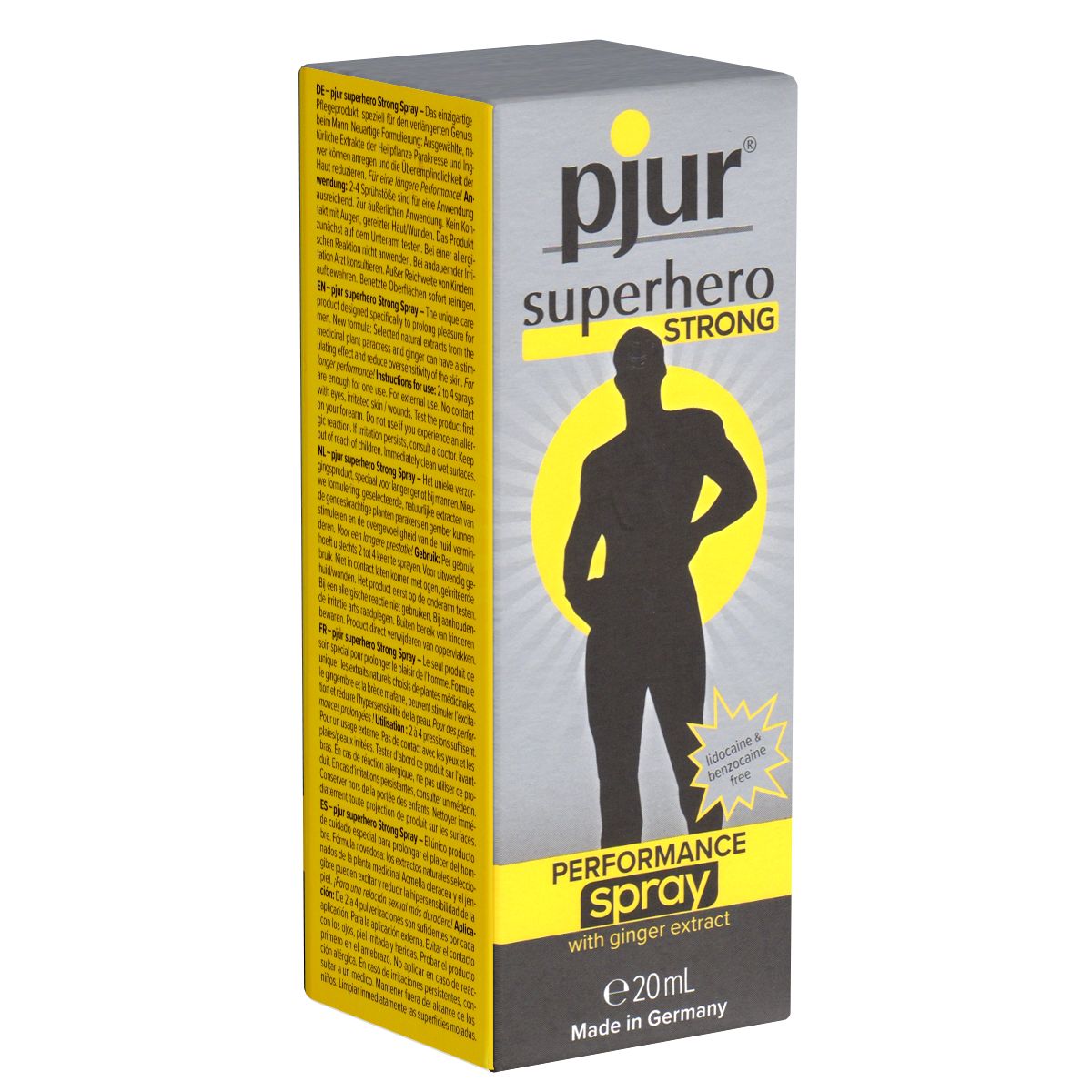 pjur® SUPERHERO *Strong Performance Spray* Verzögerungsspray für mehr ...