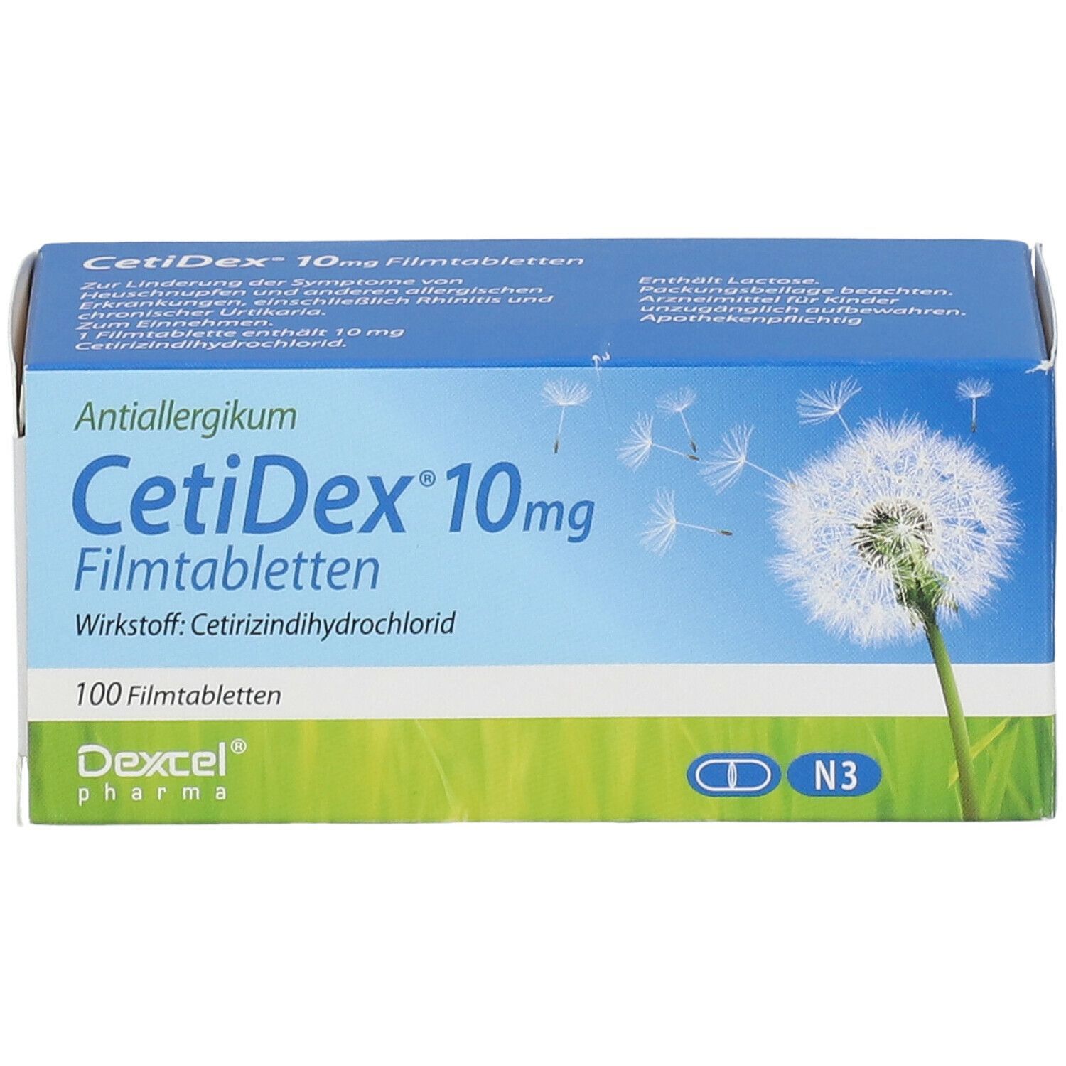 CetiDex® 10 mg 100 St - Shop Apotheke