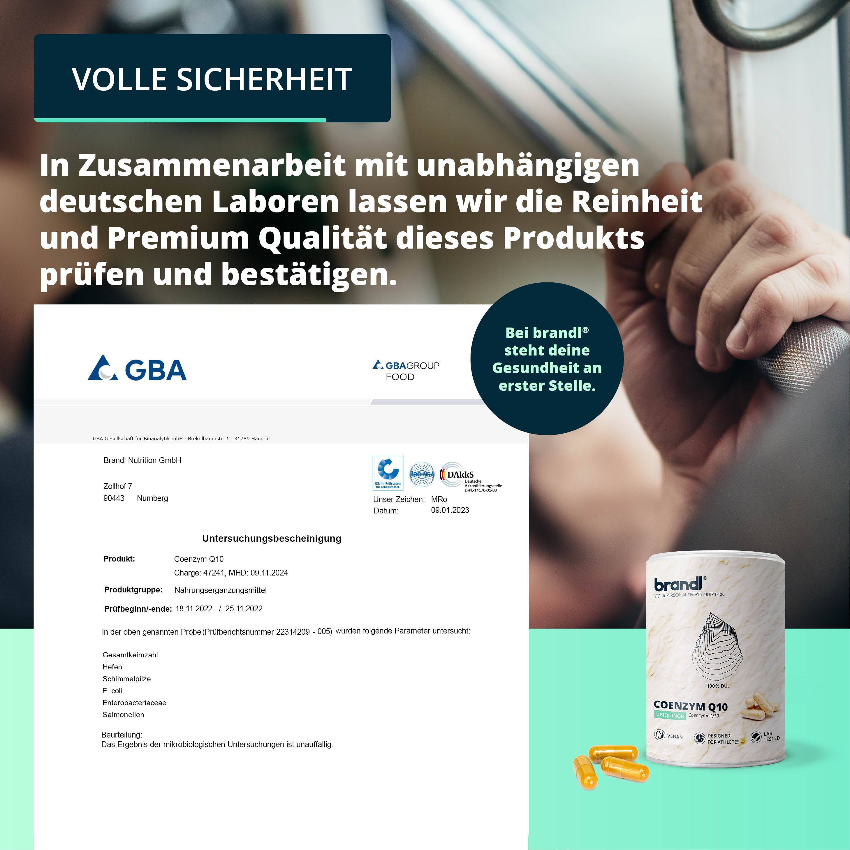brandl® Coenzym Q10 (Ubiquinon) 240 St - Shop Apotheke