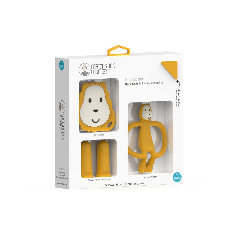 Matchstick Monkey Beißring Starter Set Löwe 1 St | Shop Apotheke