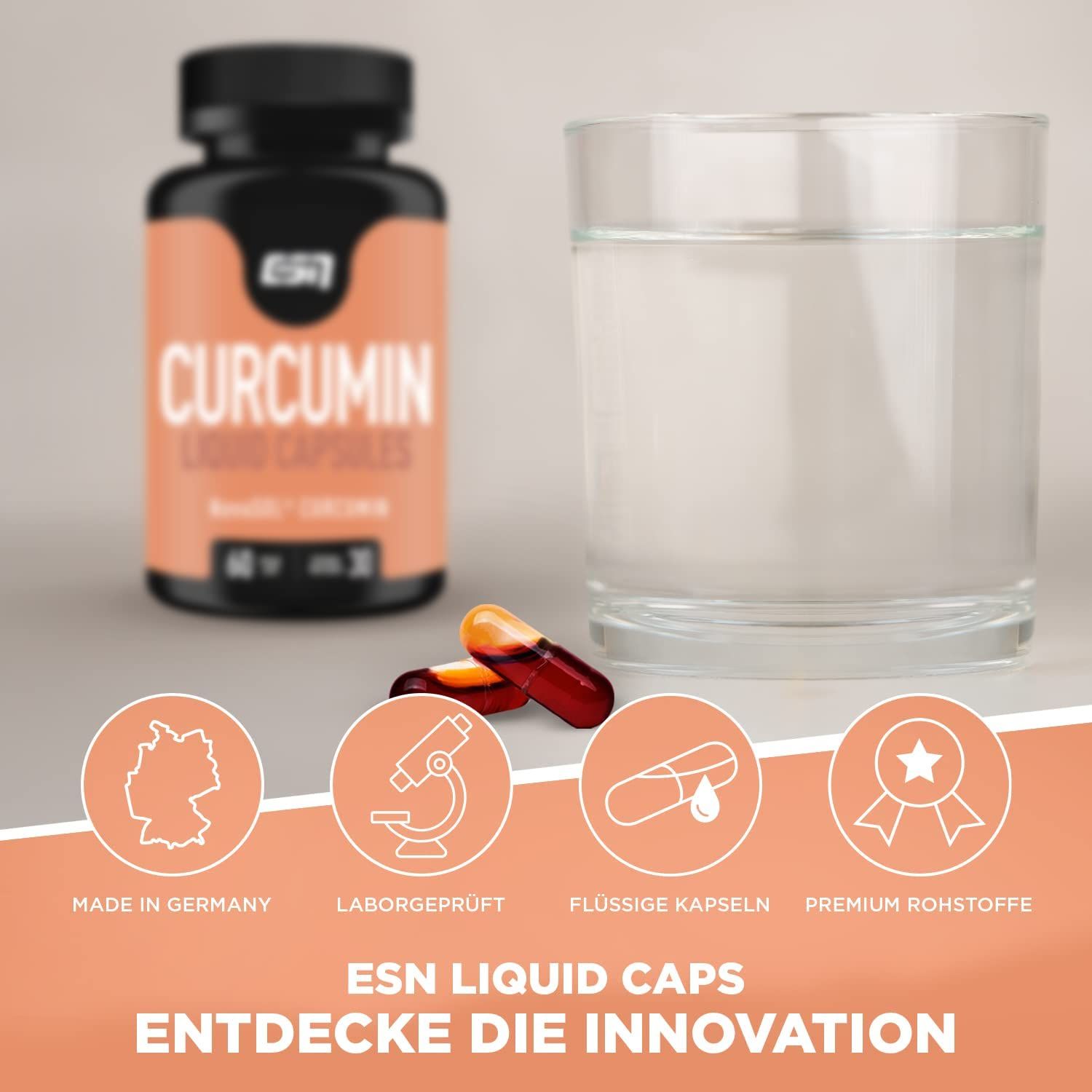 ESN Kurkuma Kapseln: Curcumin Liquid 60 St - Shop Apotheke