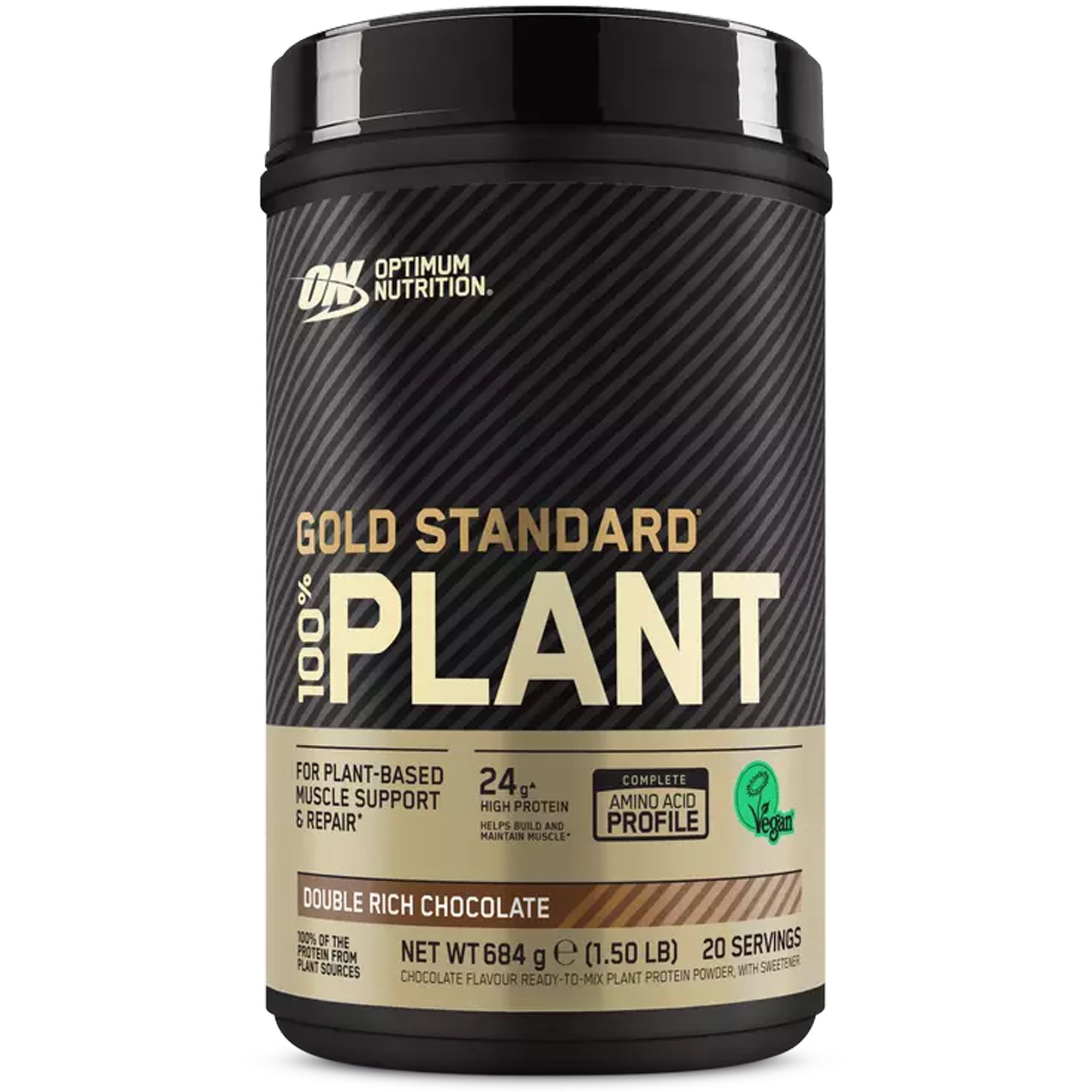 Gelb Standard 100% Plant Protein 684g Optimum Nutrition 100 g - Shop ...