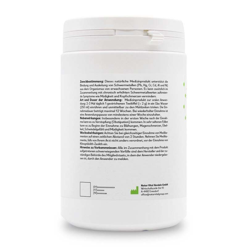 Zeolith MED Detox Pulver 650 g - Shop Apotheke
