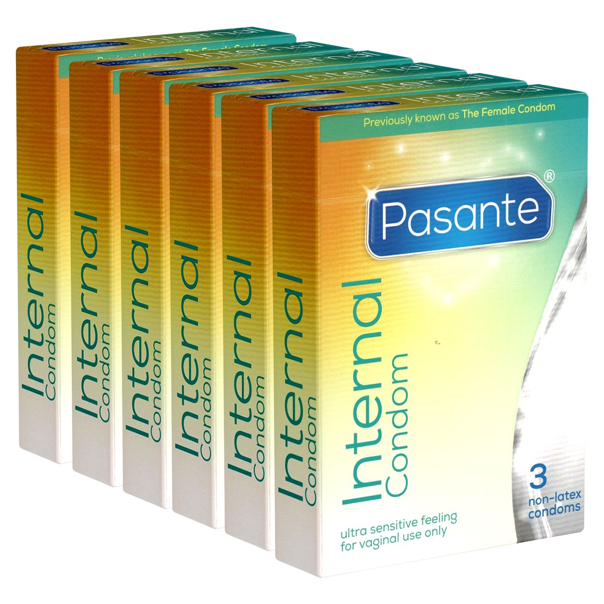 Pasante *Internal Condom* Femidom, latexfreie Frauenkondome für ...
