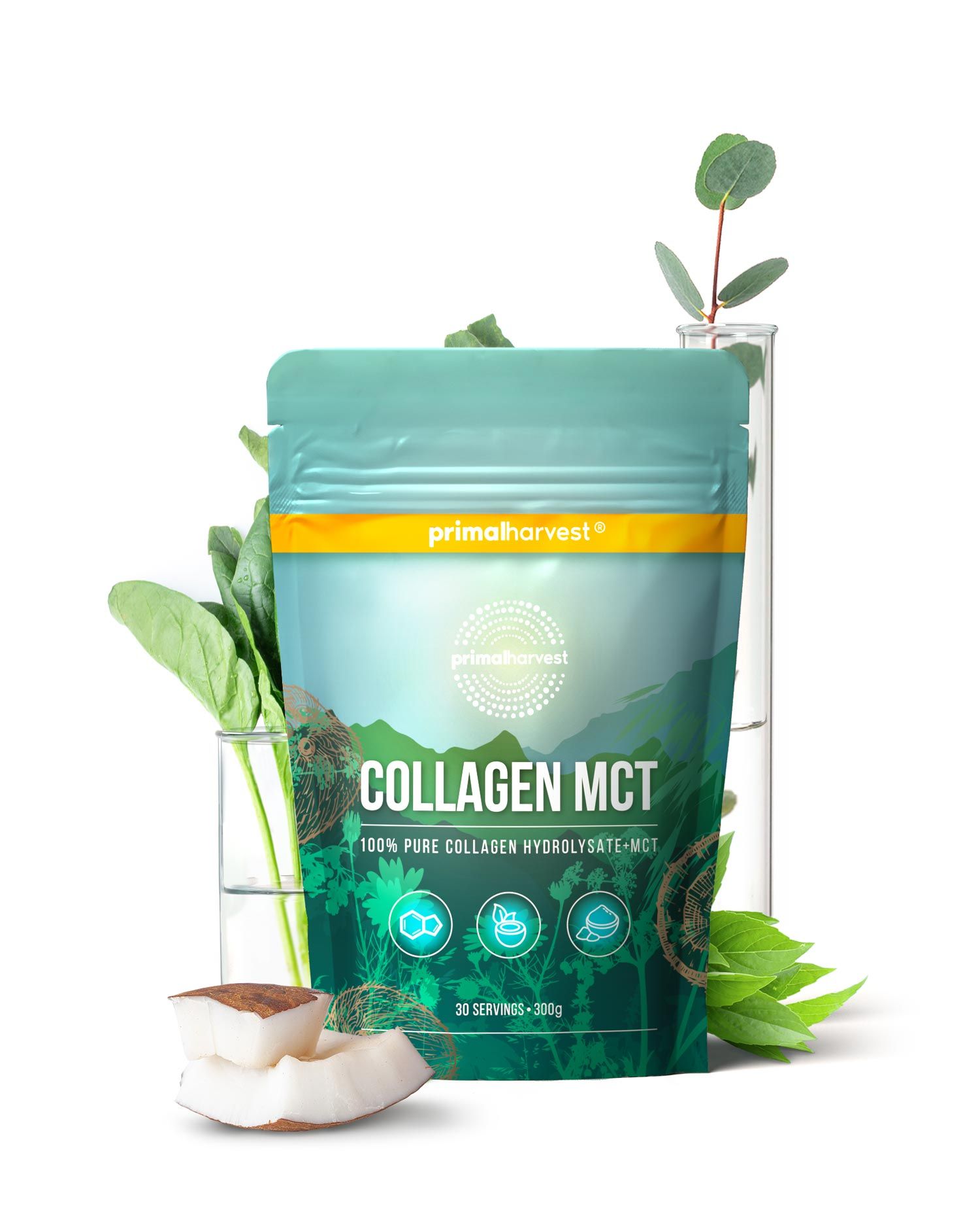 Collagen MCT Pulver von Primal Harvest® 300 g - Shop Apotheke