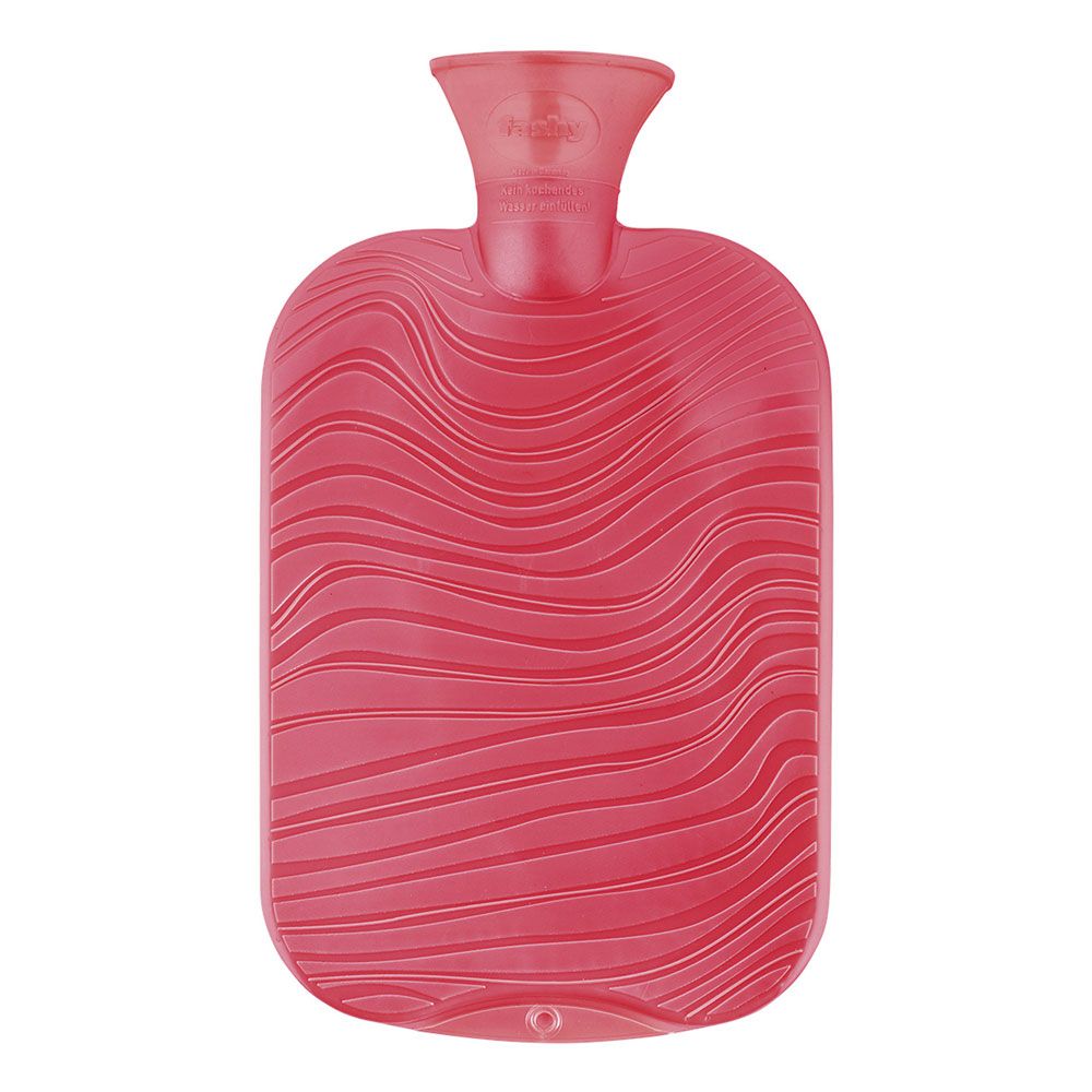 Fashy Wärmflasche Doppellamelle mit Wellendekor 1 St - SHOP APOTHEKE