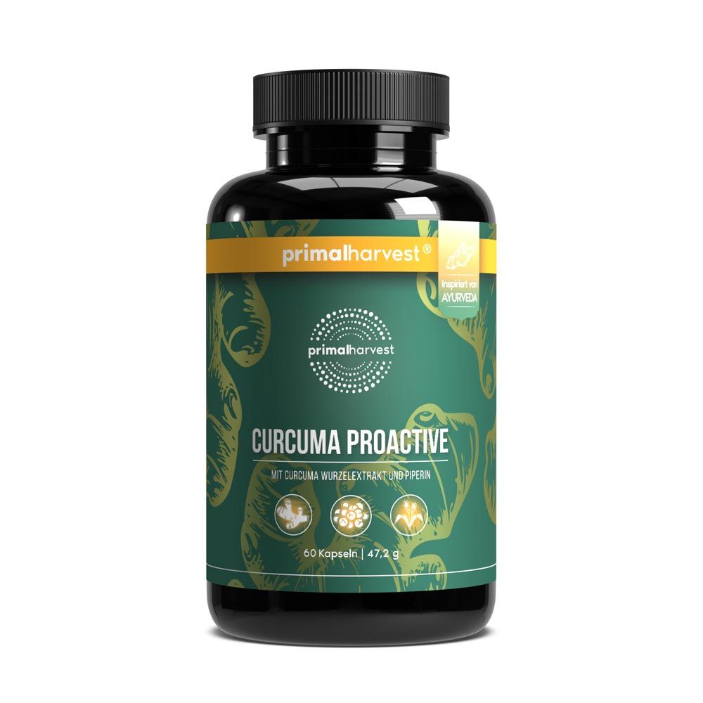 Curcuma Proactive von Primal Harvest® 60 St - Shop Apotheke
