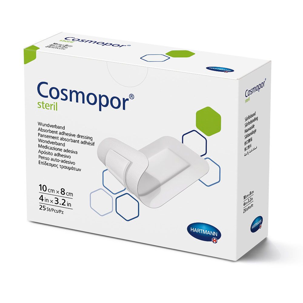 Hartmann Cosmopor® Steril Wundverband 10x8 cm 1 St - shop-apotheke.at