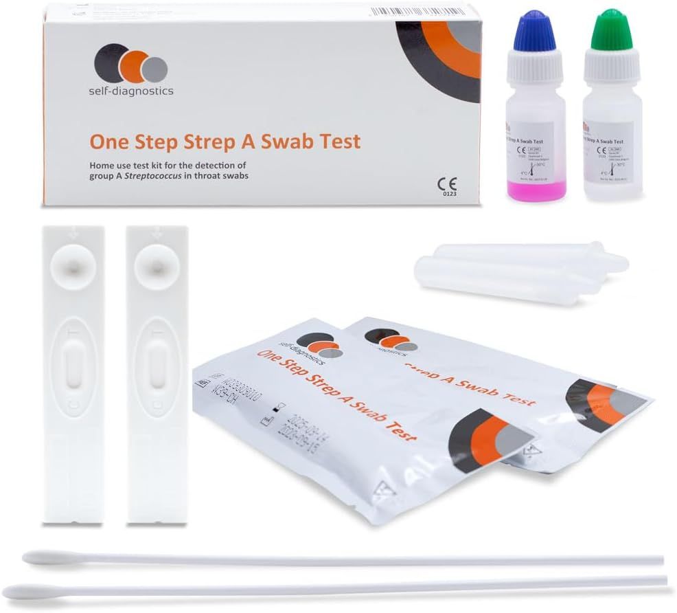 self-diagnostics Strep A Test - Streptokokken Schnelltest mit ...