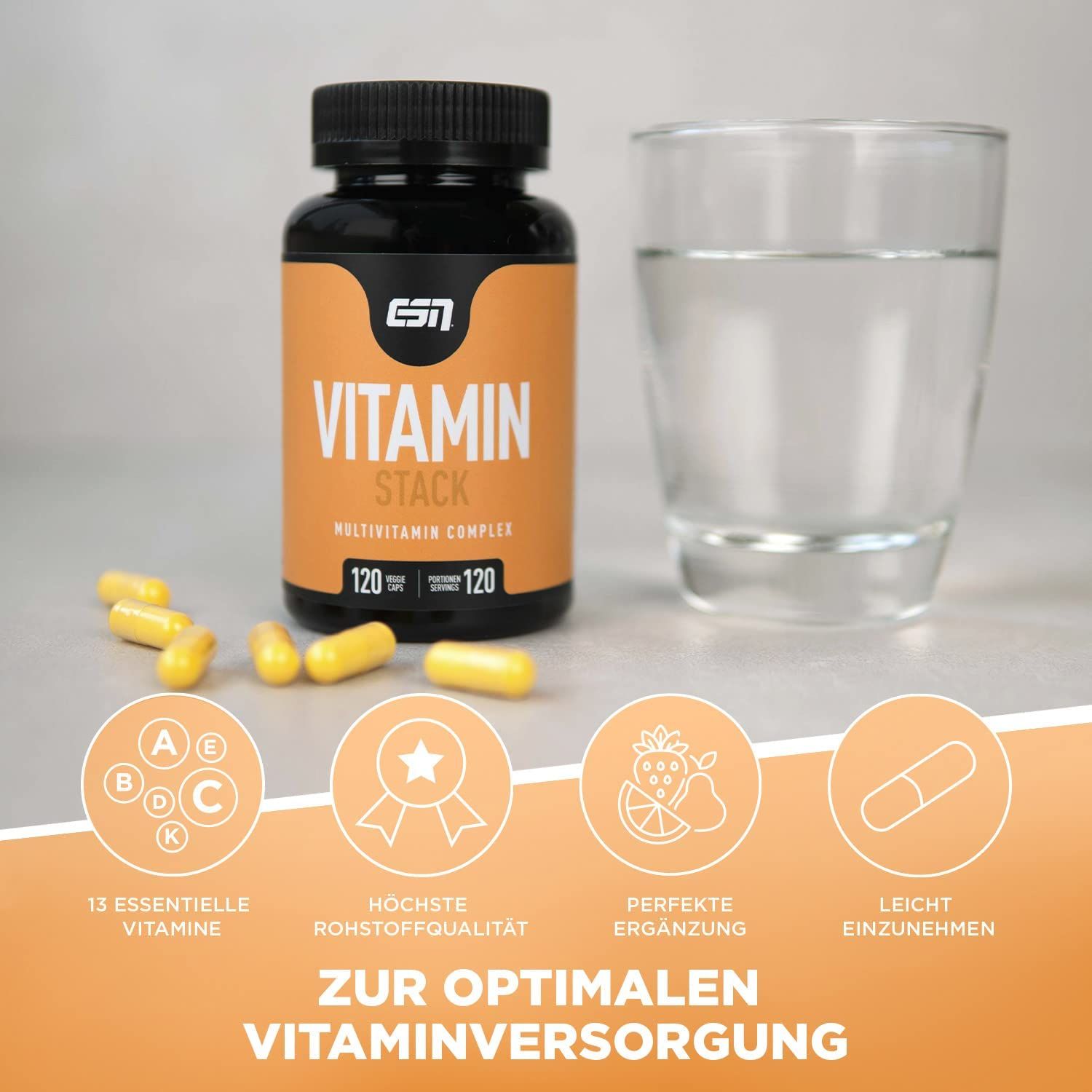 ESN Vitamin Stack 120 St - Shop Apotheke