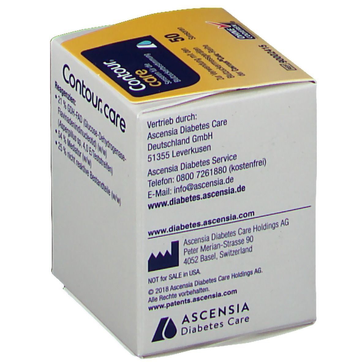 CONTOUR ® CARE Teststreifen 50 St - Shop Apotheke