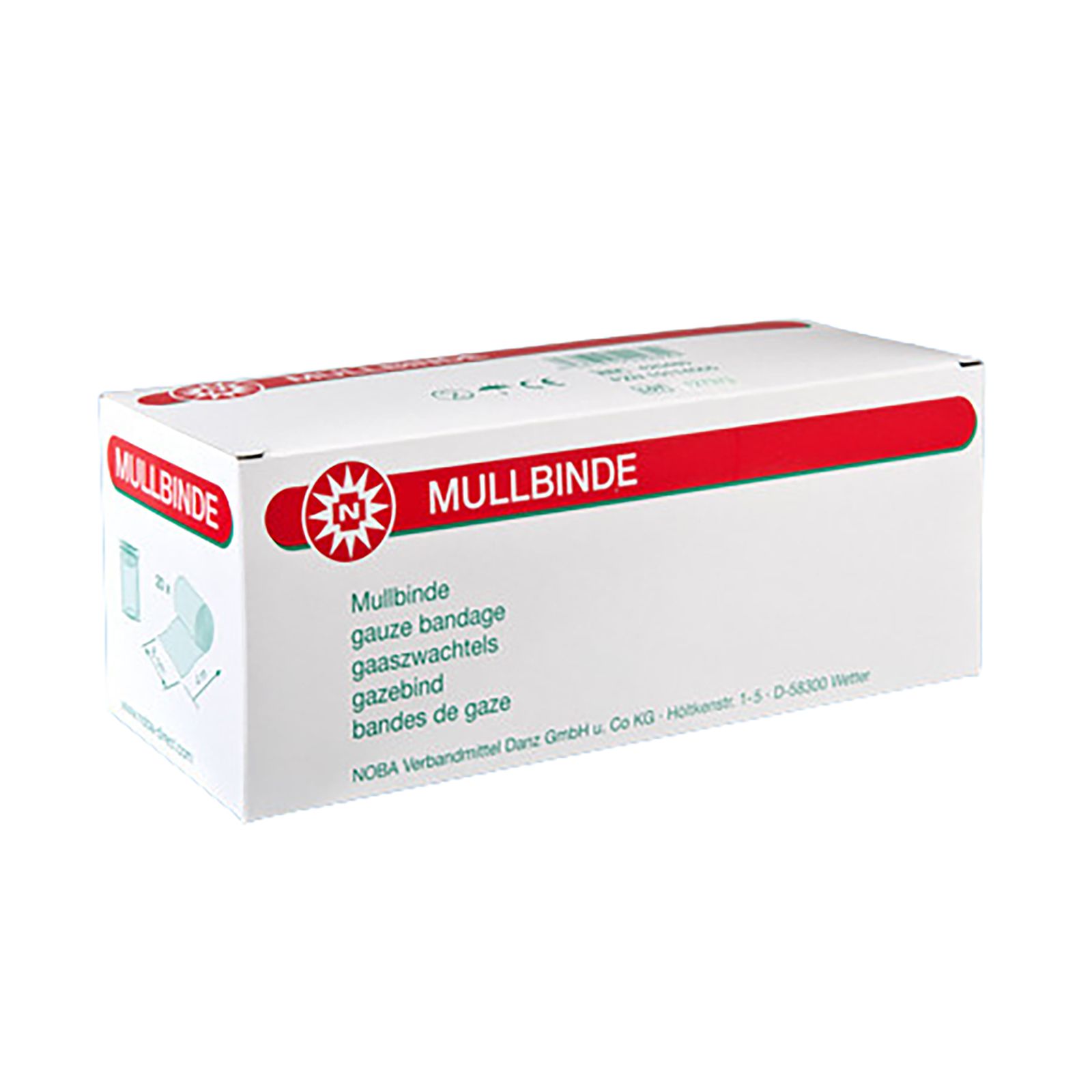 NOBA Mullbinden in Folie 4 m x 12 cm 30 St - SHOP APOTHEKE