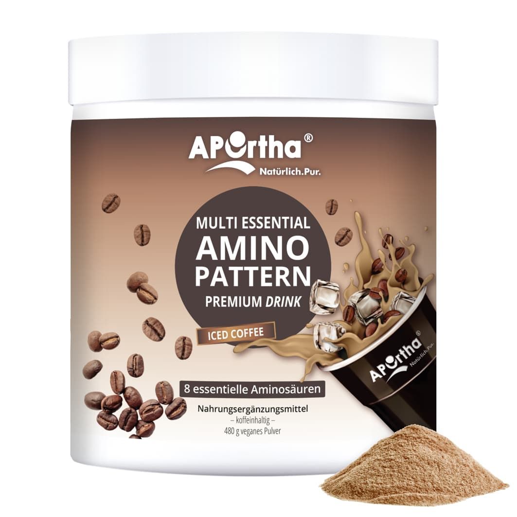 APOrtha® Amino Pattern Premium Drink - Iced Coffee - Aminosäuren EAA ...