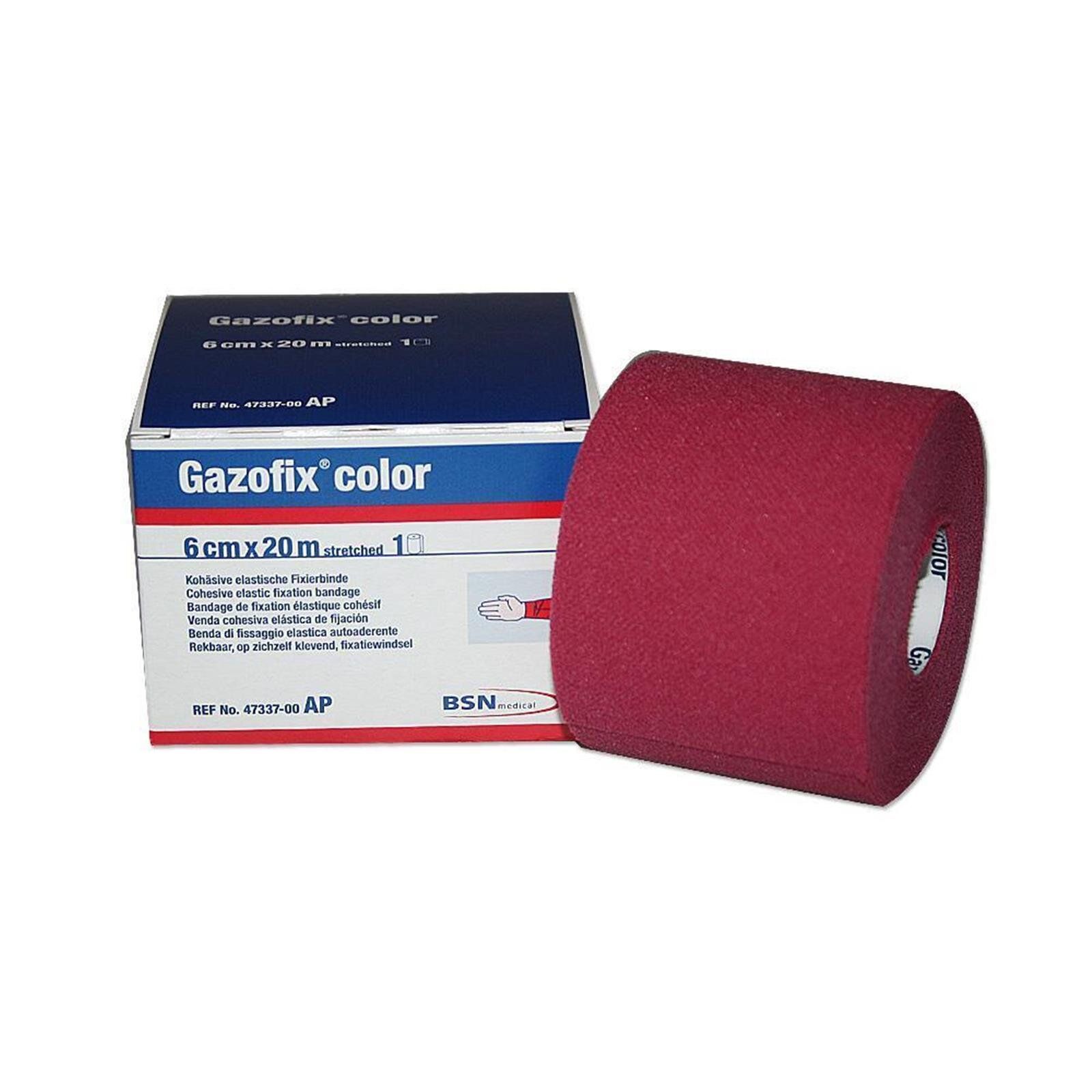 BSN Gazofix color selbsthaftende Fixierbinde 6 cm x 20 m 6 St - Shop ...