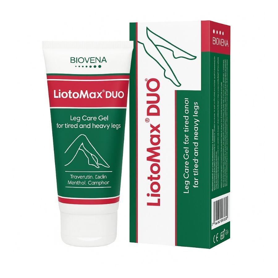 Biovena Health LiotoMax Duo – Pflegegel für müde und schwere Beine 100 ...