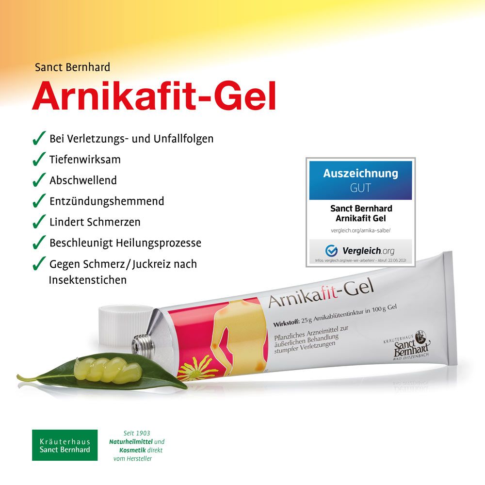 Sanct Bernhard Arnikafit-Gel 3x150 ml - Shop Apotheke