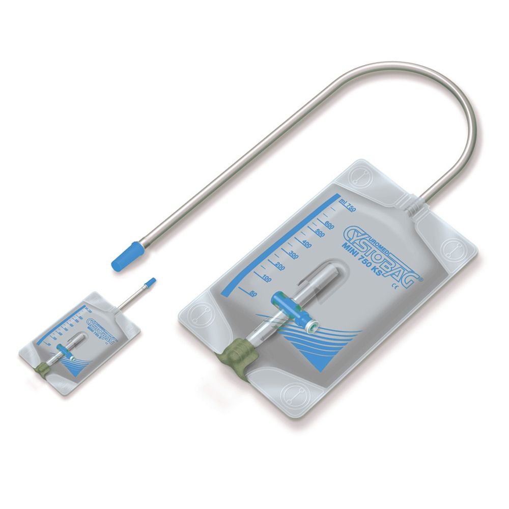 UROMED Cystobag Mini 750 KS Steril Urinbeinbeutel, Schlauch 50 cm 1 St ...