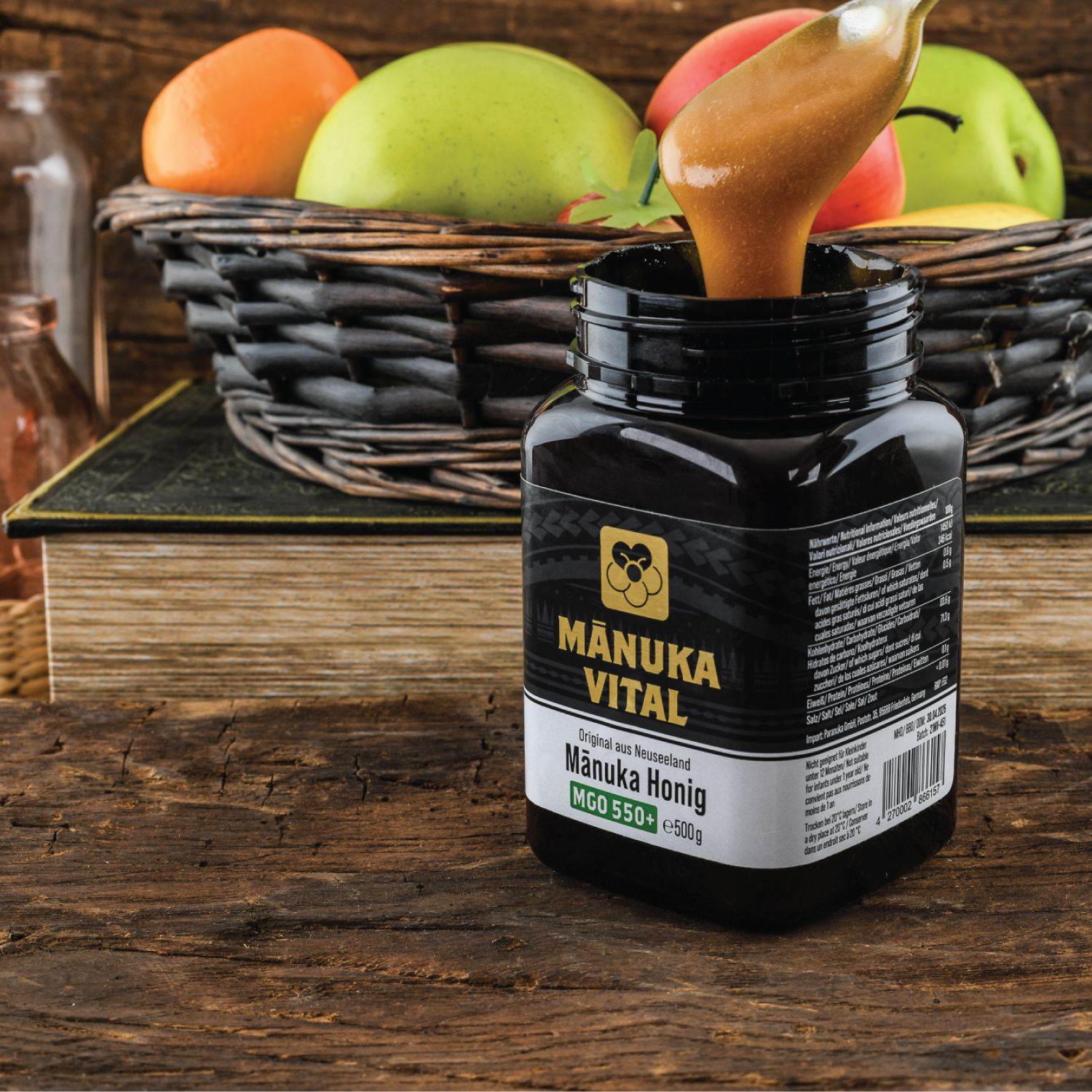 Manuka Honig 550 + MGO - MANUKA VITAL 500 g - Shop Apotheke