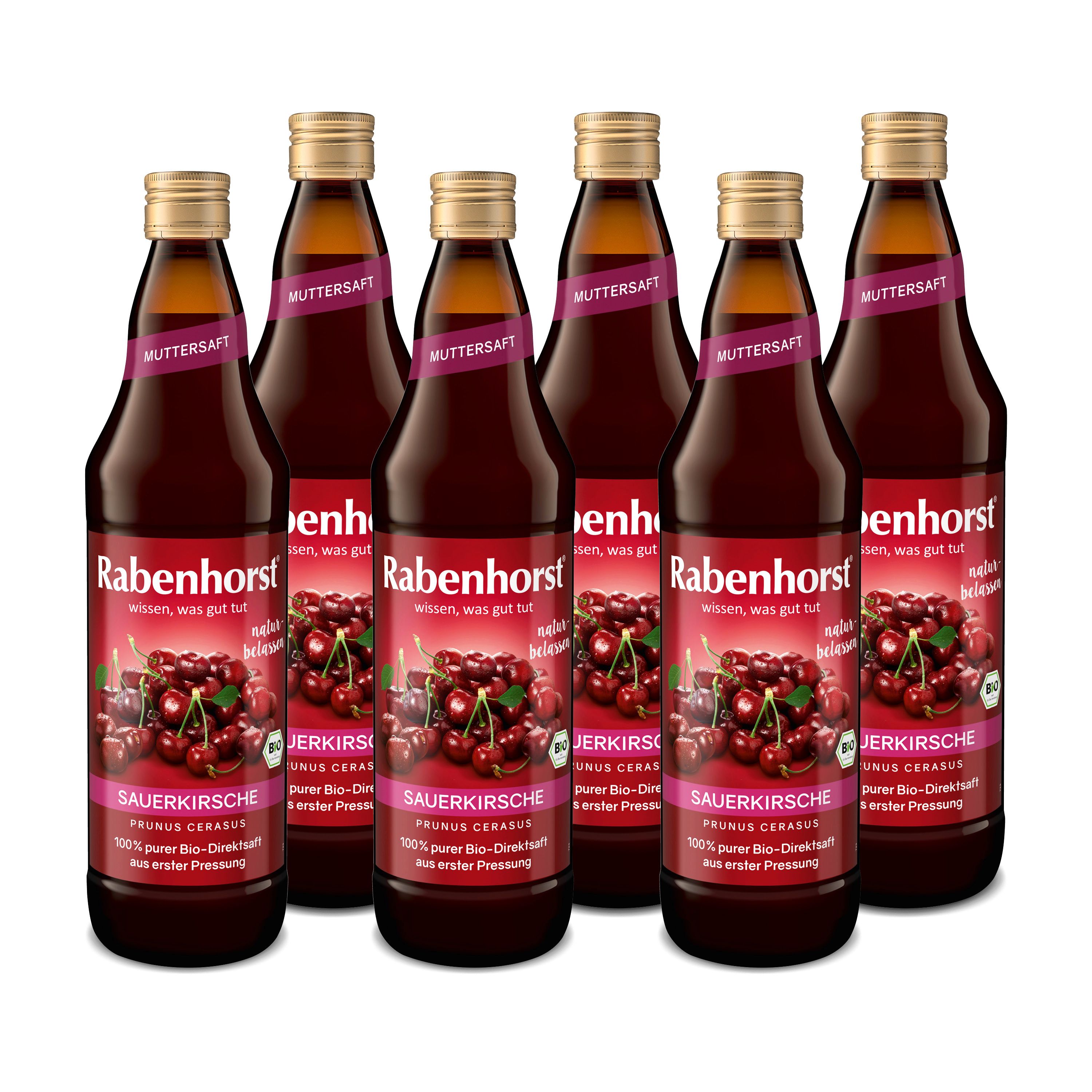 Rabenhorst Sauerkirsche Muttersaft BIO 6x700 ml - Shop Apotheke