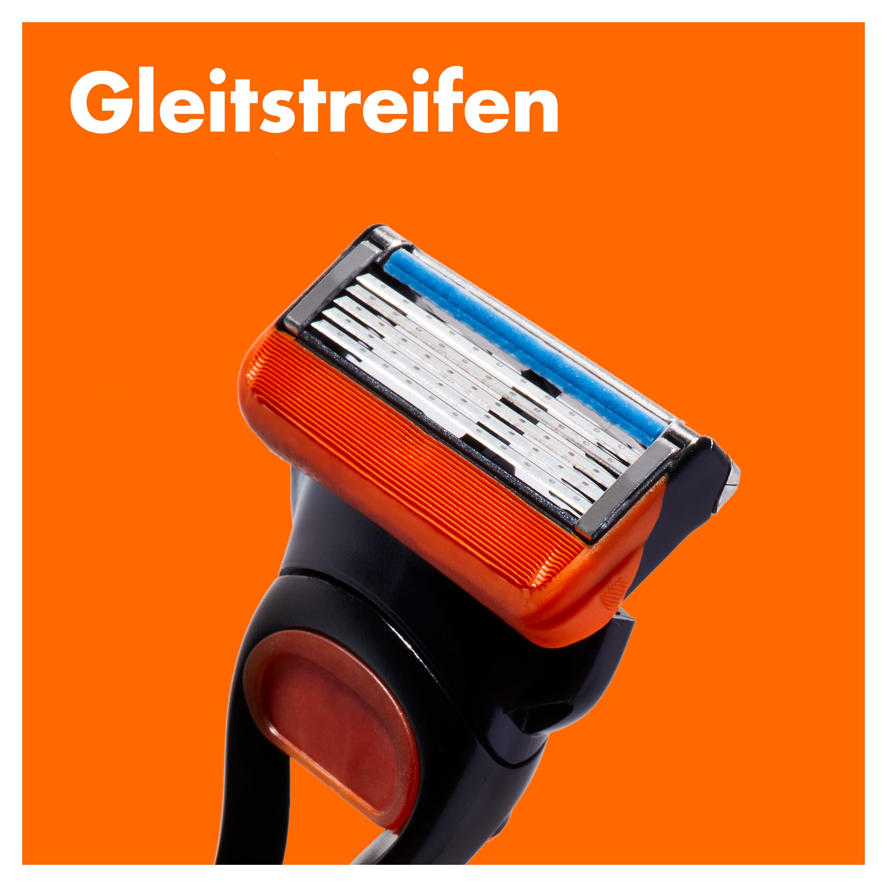 Gillette - Geschenkset "Fusion5" inkl. 200ml Sensitive Rasiergel 1 St ...