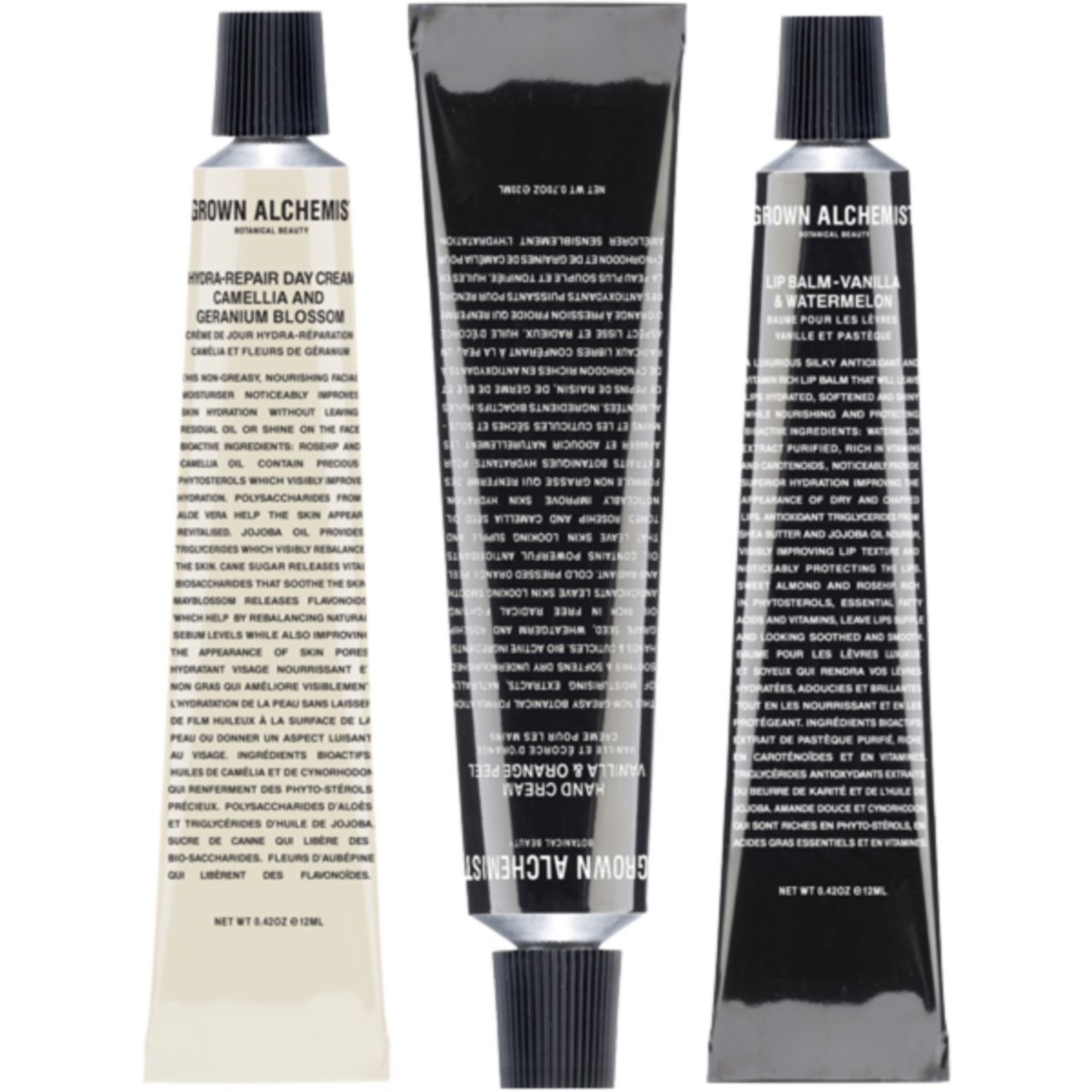 Grown Alchemist, Amenity Kit = Hydra-Repair Day Cream 12 ml + Lip Balm ...