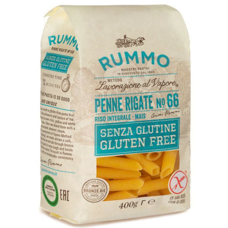 Rummo Penne Rigate Nr. 66 glutenfrei 400 g - Shop Apotheke