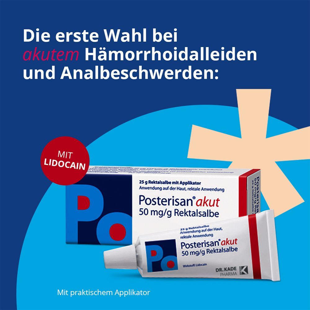 Posterisan® akut Salbe 25 g - Shop Apotheke